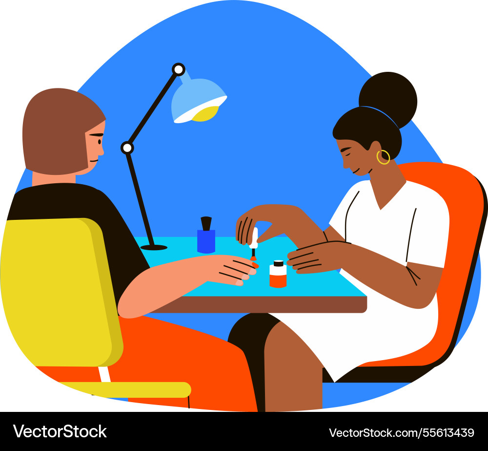 Manicure Royalty Free Vector Image - VectorStock
