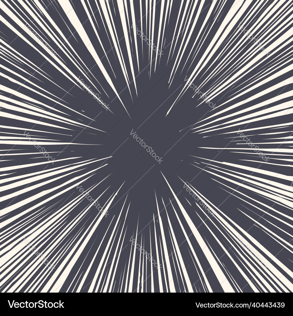 Radial Ink Lines - Retro Texture Royalty Free Vector Image