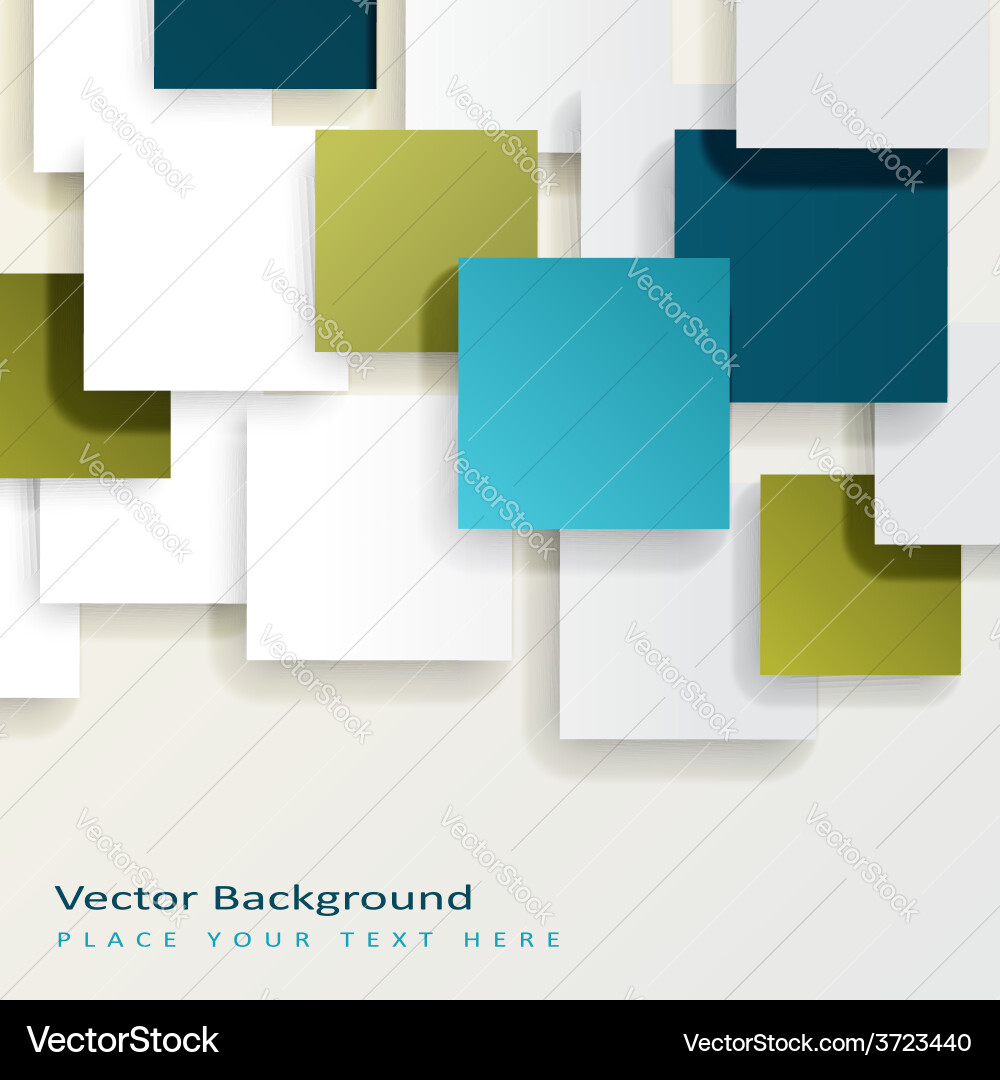 Colorful Geometric Squares Background Royalty Free Vector