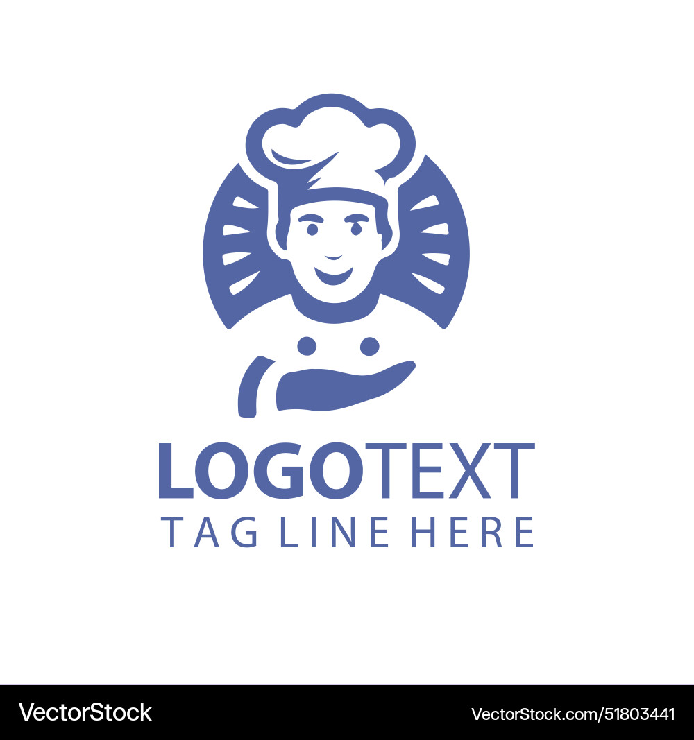 Chef logo Royalty Free Vector Image - VectorStock