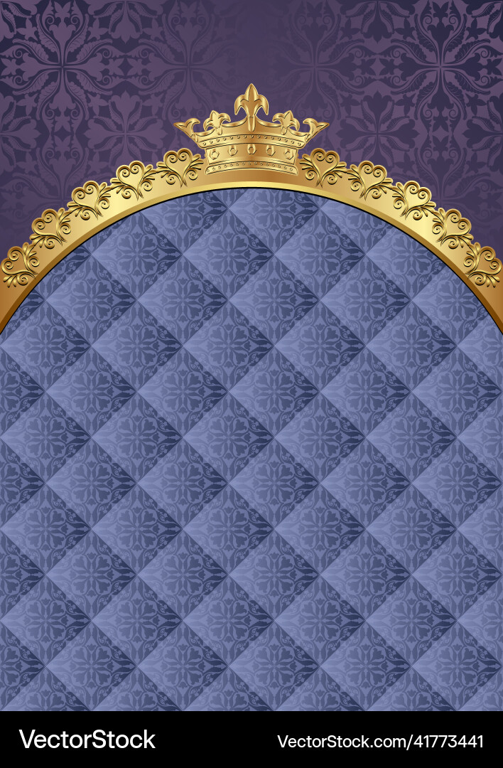Kingly background Royalty Free Vector Image - VectorStock