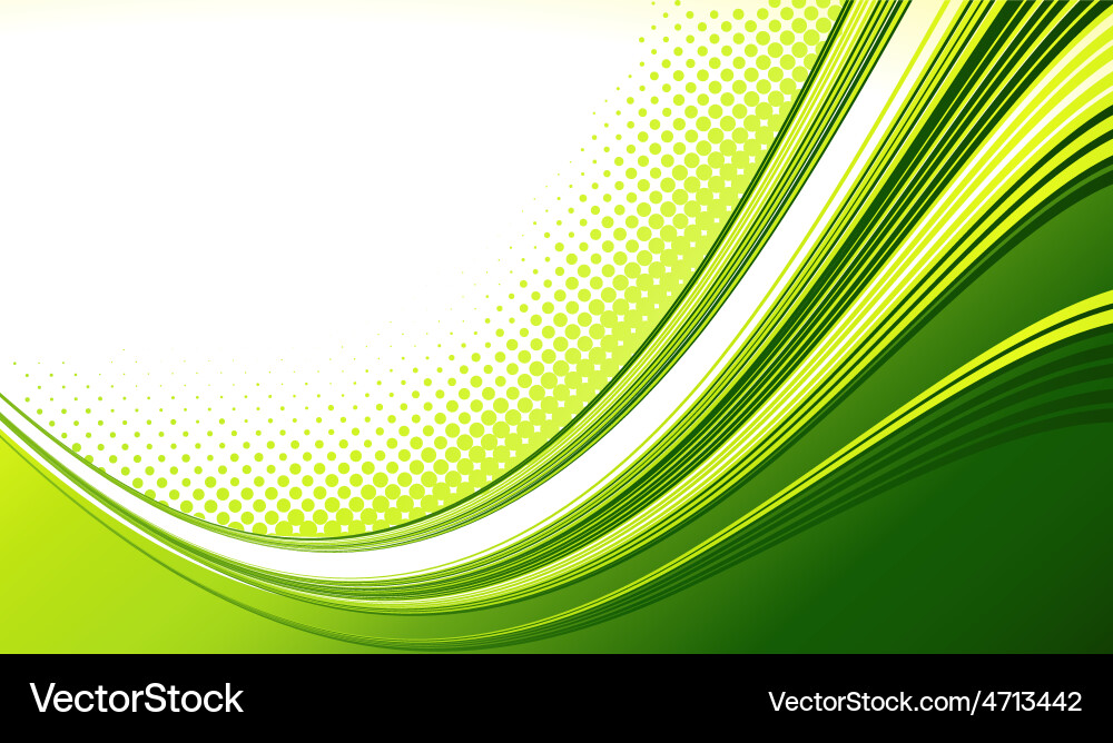 Abstract curved lines background template Vector Image