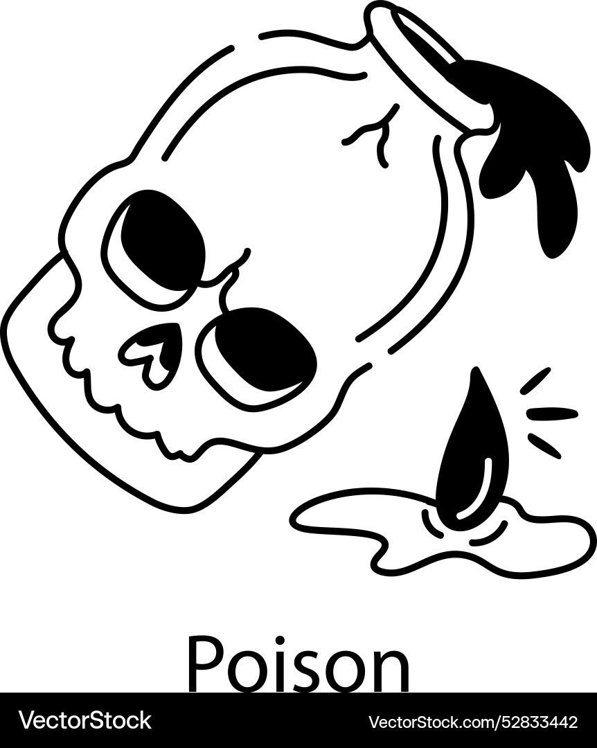 Poison Royalty Free Vector Image - VectorStock