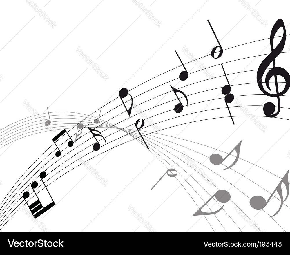Notes staff Royalty Free Vector Image - VectorStock