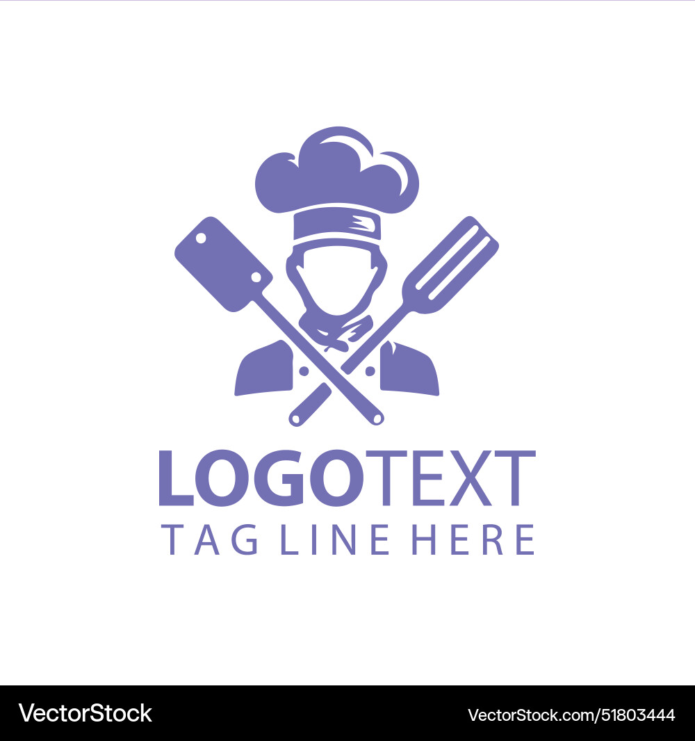 Chef logo Royalty Free Vector Image - VectorStock