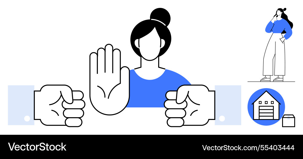 Conflict resolution and prevention through Vector Image