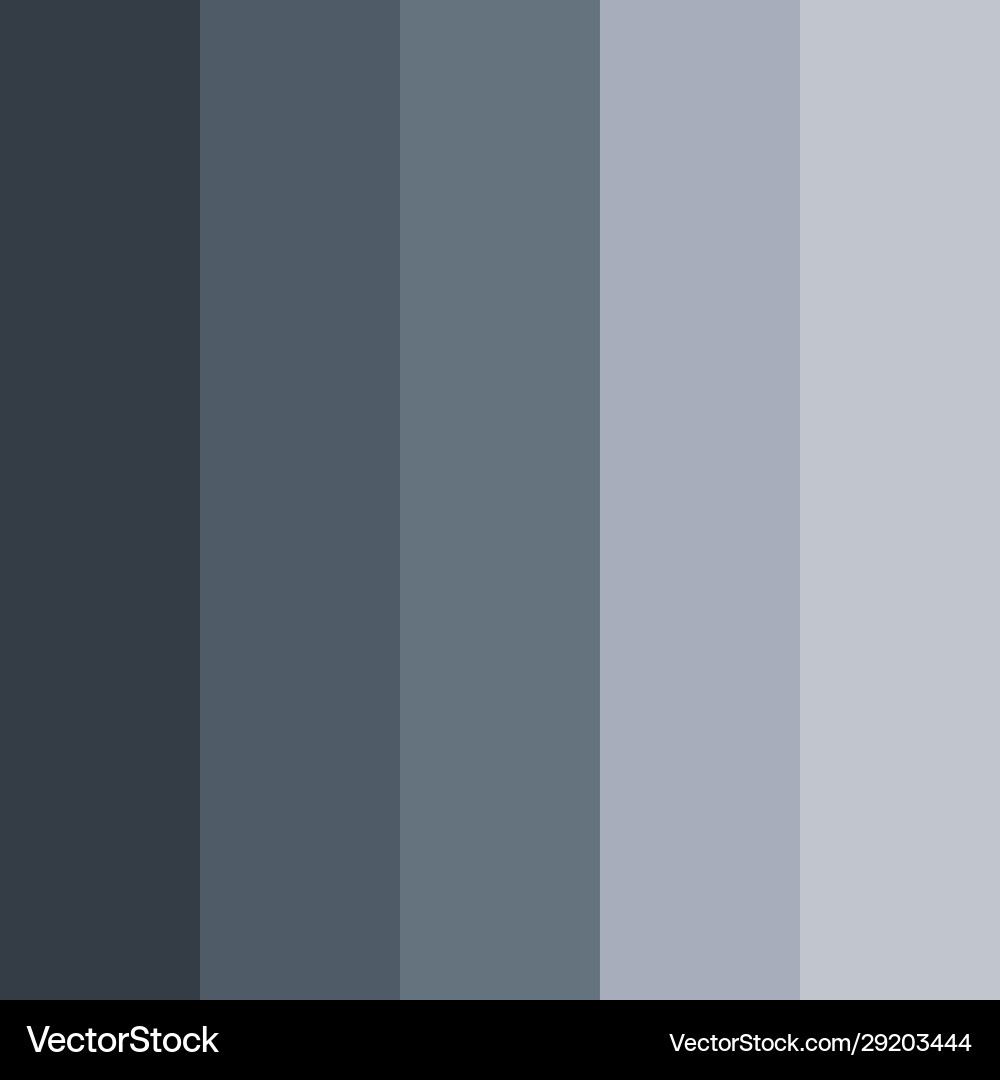 Design gray color palette Royalty Free Vector Image