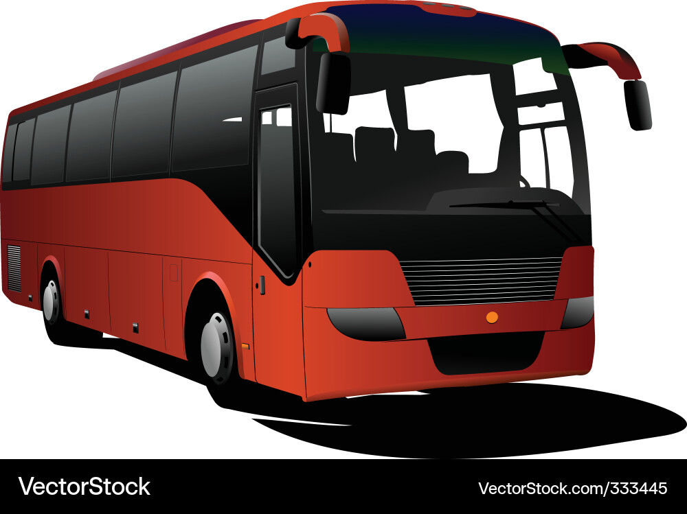 Long Distance Coach Royalty Free Vector Image - VectorStock