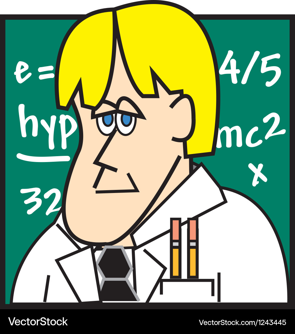 Professor Royalty Free Vector Image - VectorStock