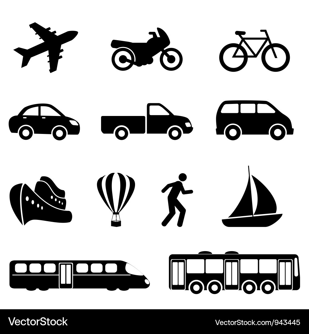 Transportation Royalty Free Vector Image - VectorStock