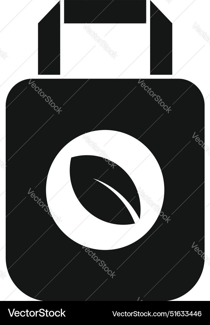 Eco friendly biodegradable recyclable reusable Vector Image