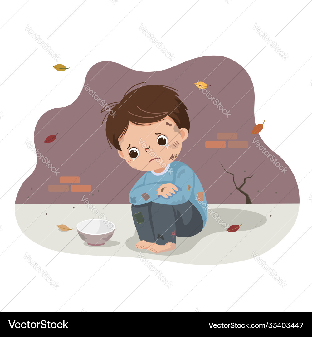 Begging Kids Vector Images (over 270)