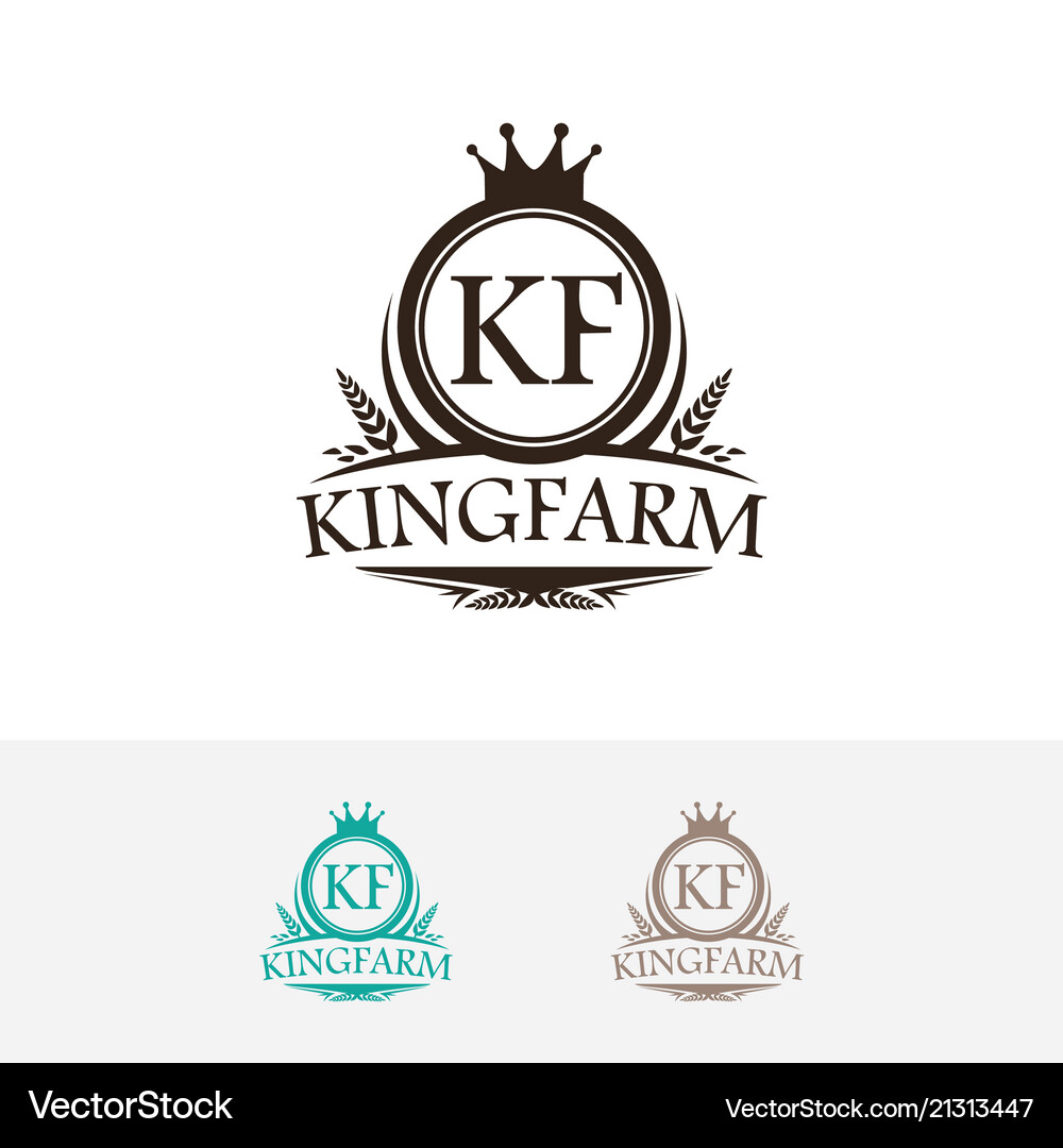 Royal Farm Logo Royalty Free Vector Image - VectorStock