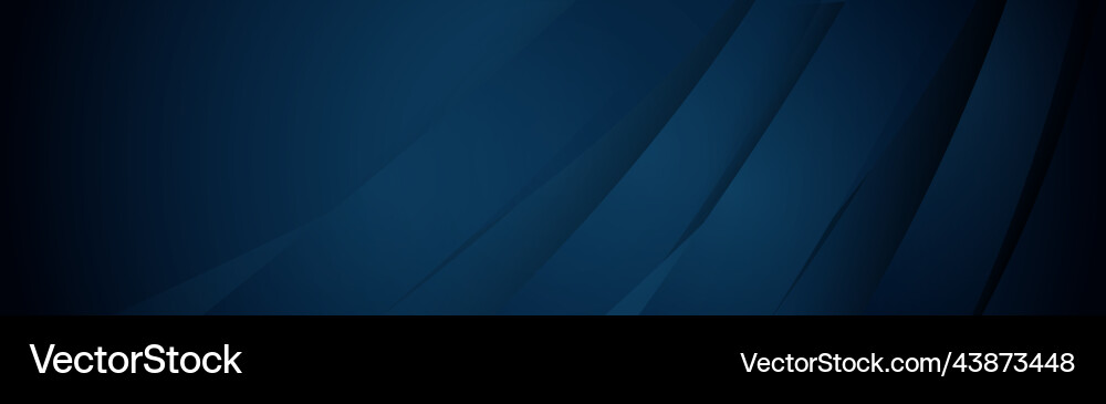 Abstract blue geometric lines overlap curve Vector Image