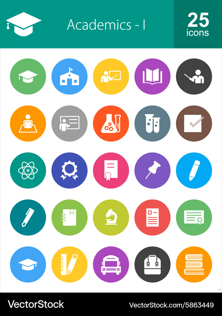 Academics (5863449) – Royalty-Free Vector | VectorStock
