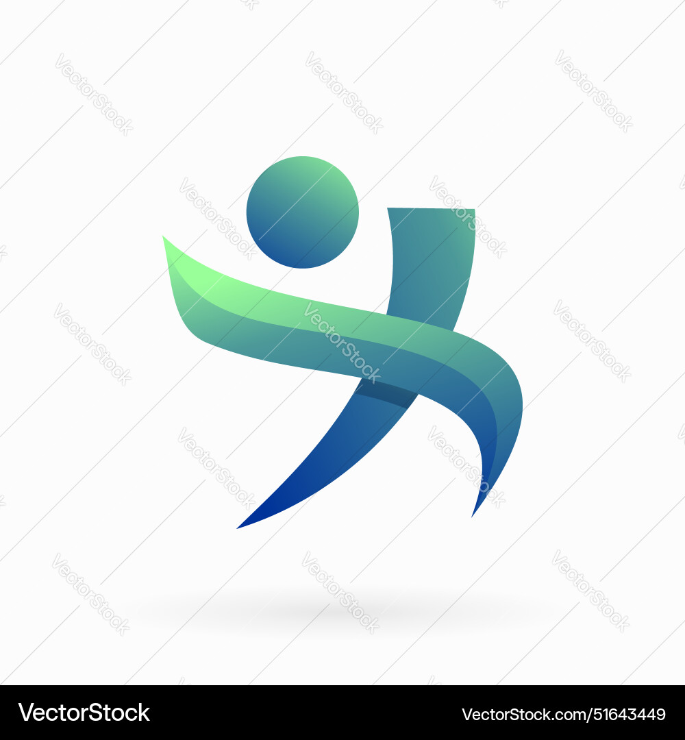 People letter x logo Royalty Free Vector Image