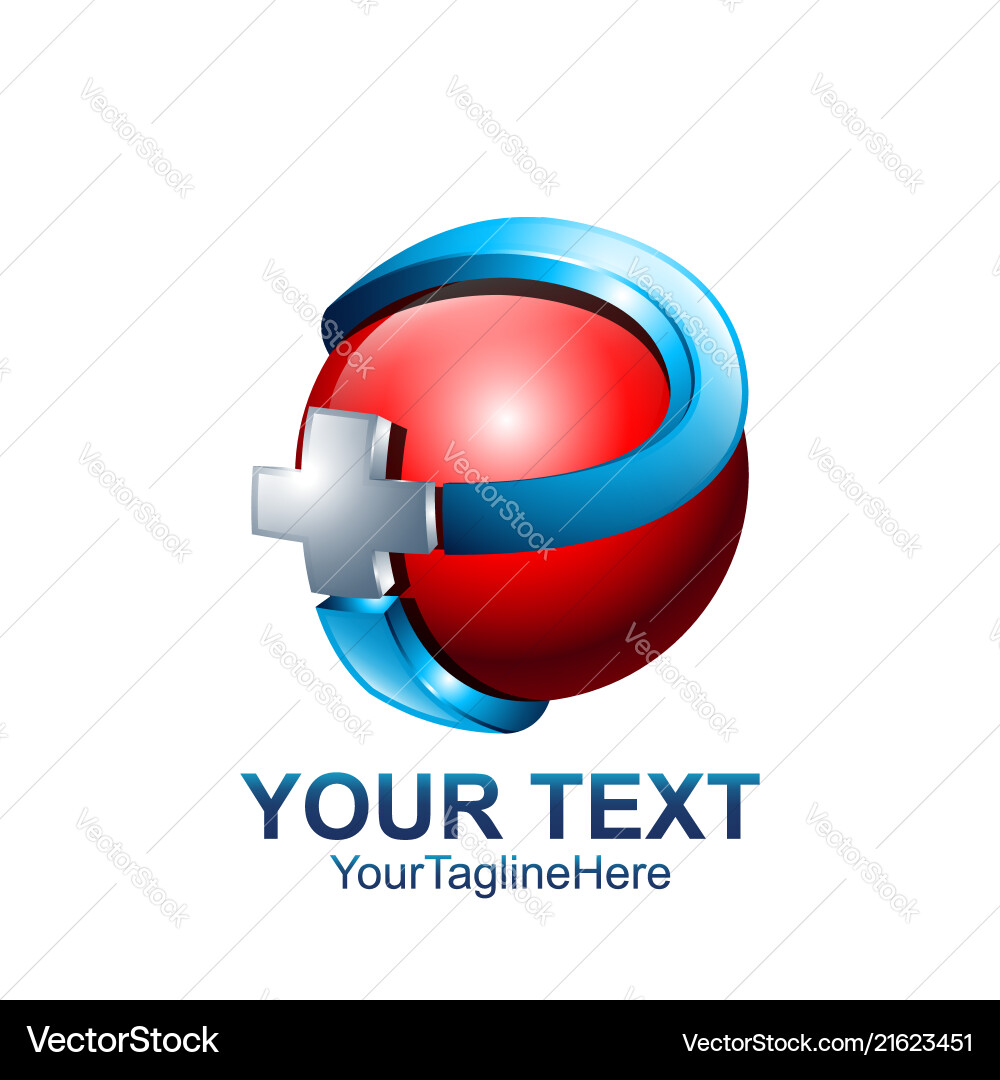 Initial P Healthcare Logo Royalty Free Vector Image