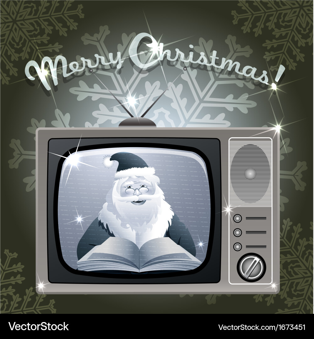 Message from santa Royalty Free Vector Image - VectorStock