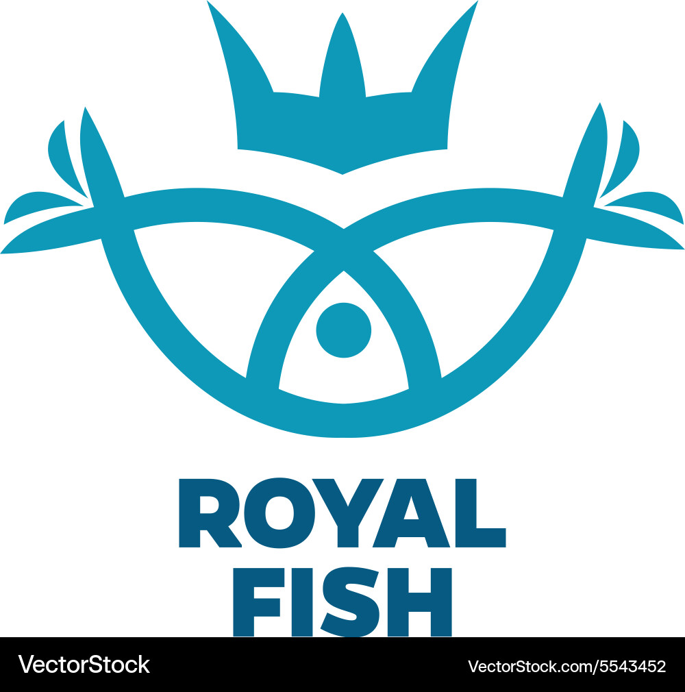 Fish logo Royalty Free Vector Image - VectorStock