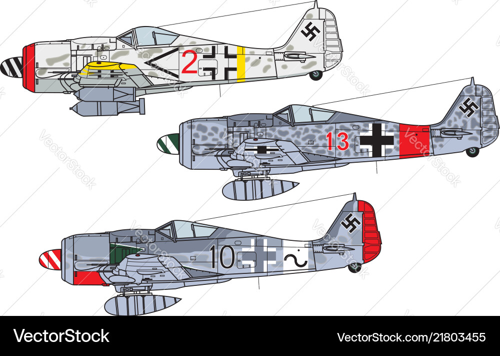 Aircraft color scheme Royalty Free Vector Image