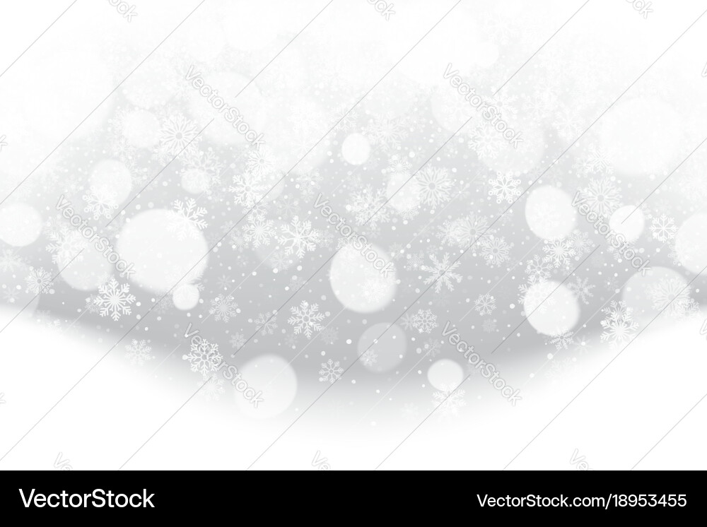 Christmas falling snow effect Royalty Free Vector Image
