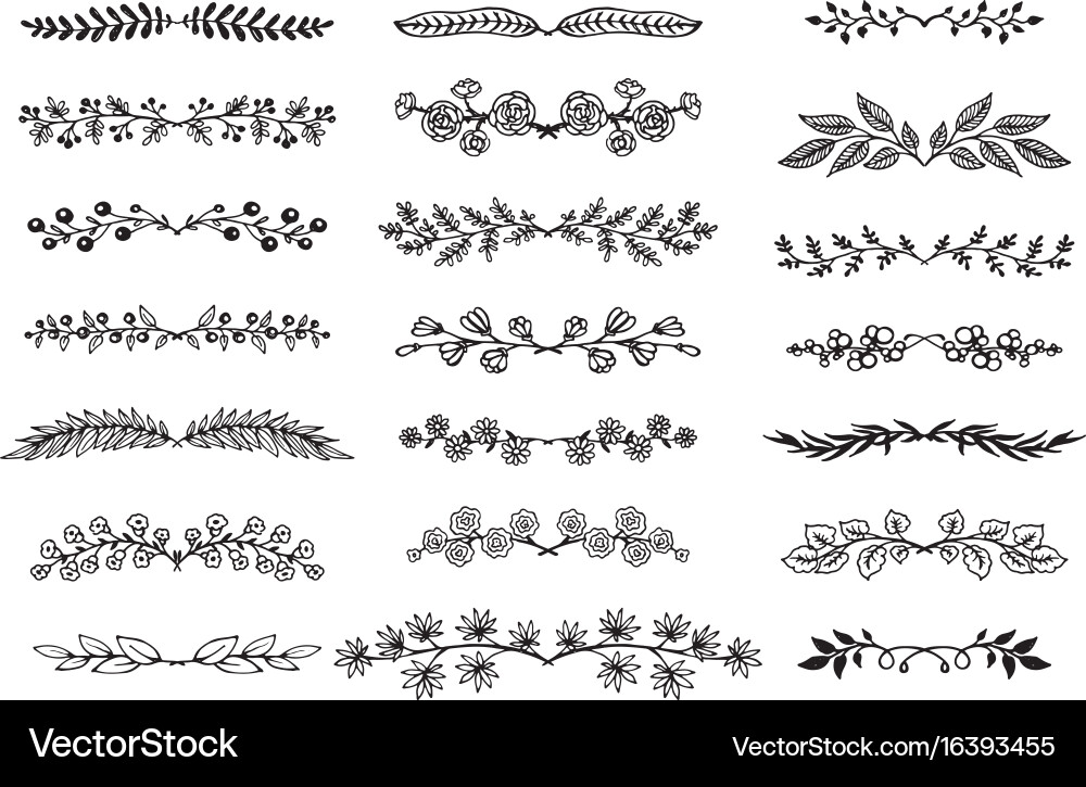 Sketch Border Vector