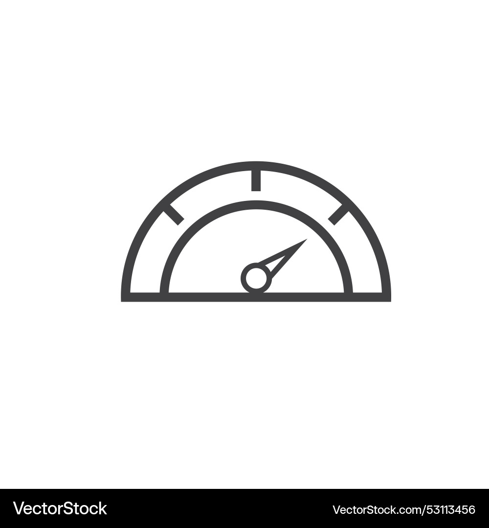 Accelerate speed icon concept design template Vector Image