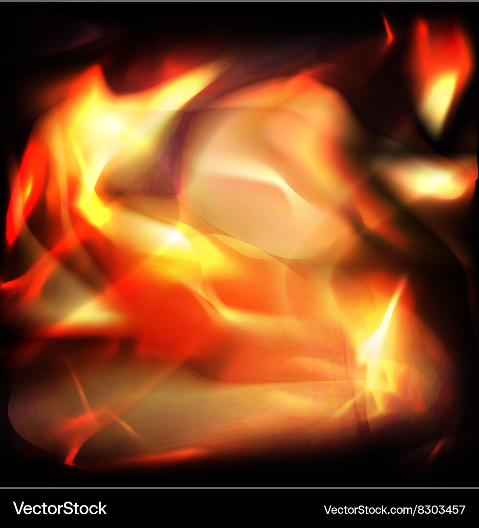 Abstract Fire Explosion Royalty Free Vector Image