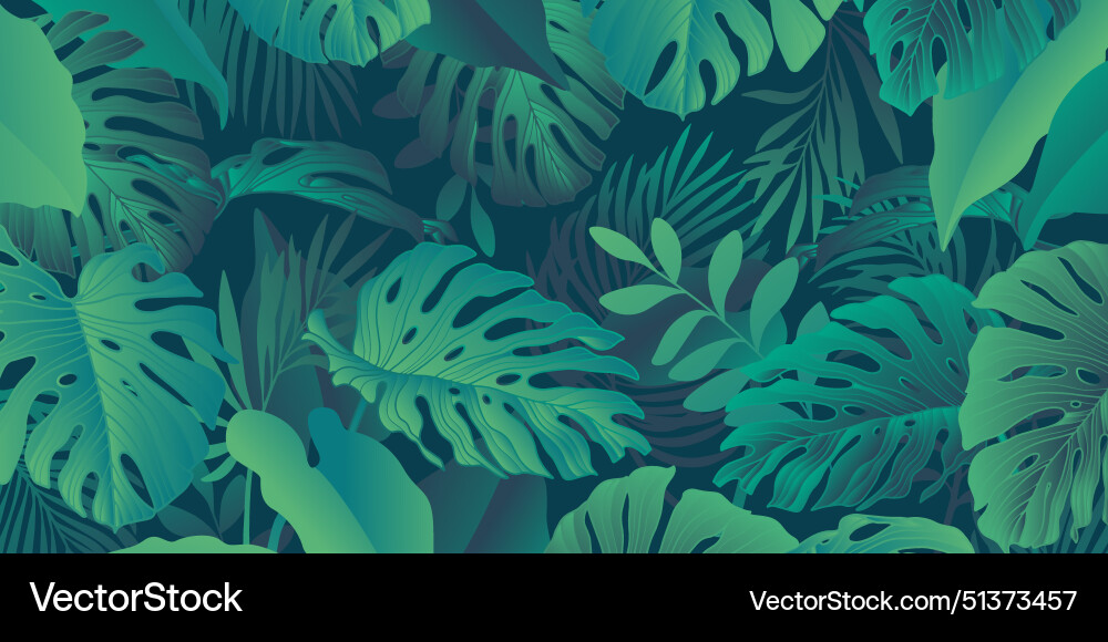 Exotic luxury background frame card tropical Vector Image