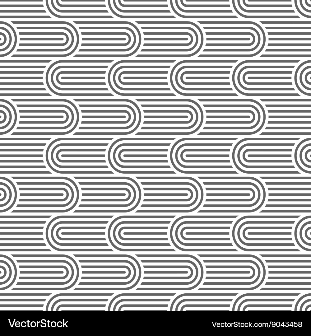 Striped Geometric Pattern Royalty Free Vector Image