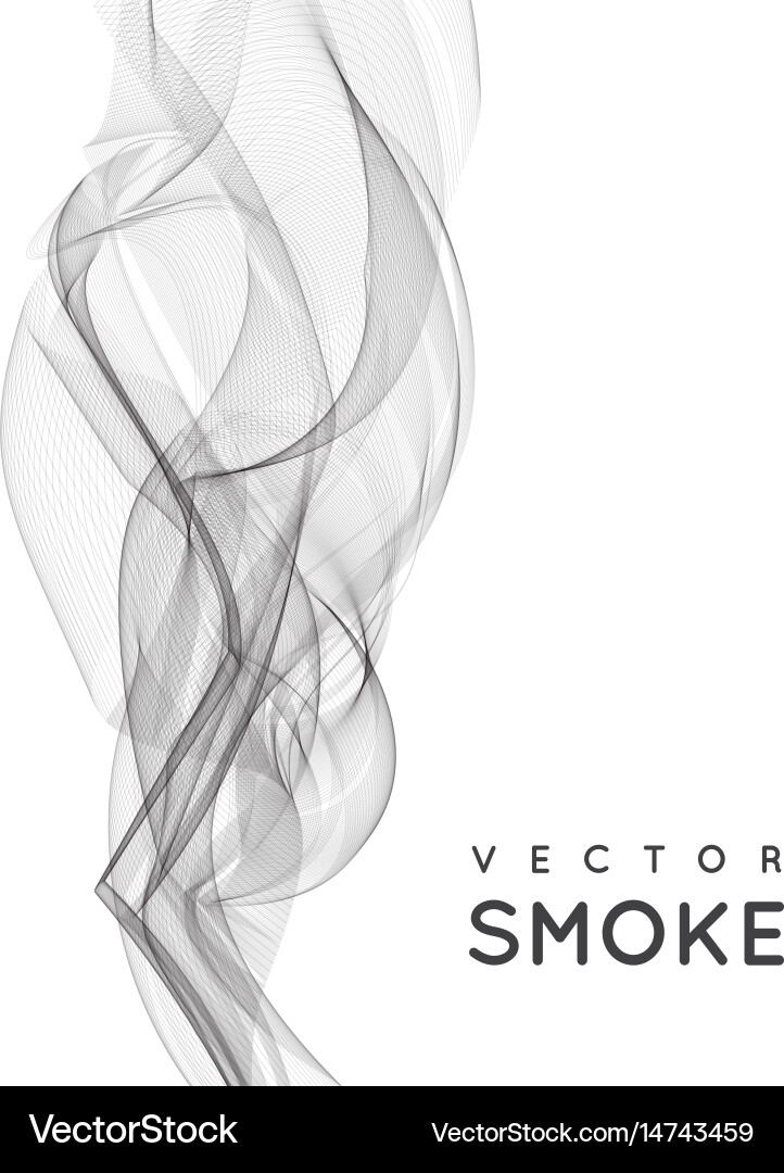 Abstract smoke background Royalty Free Vector Image