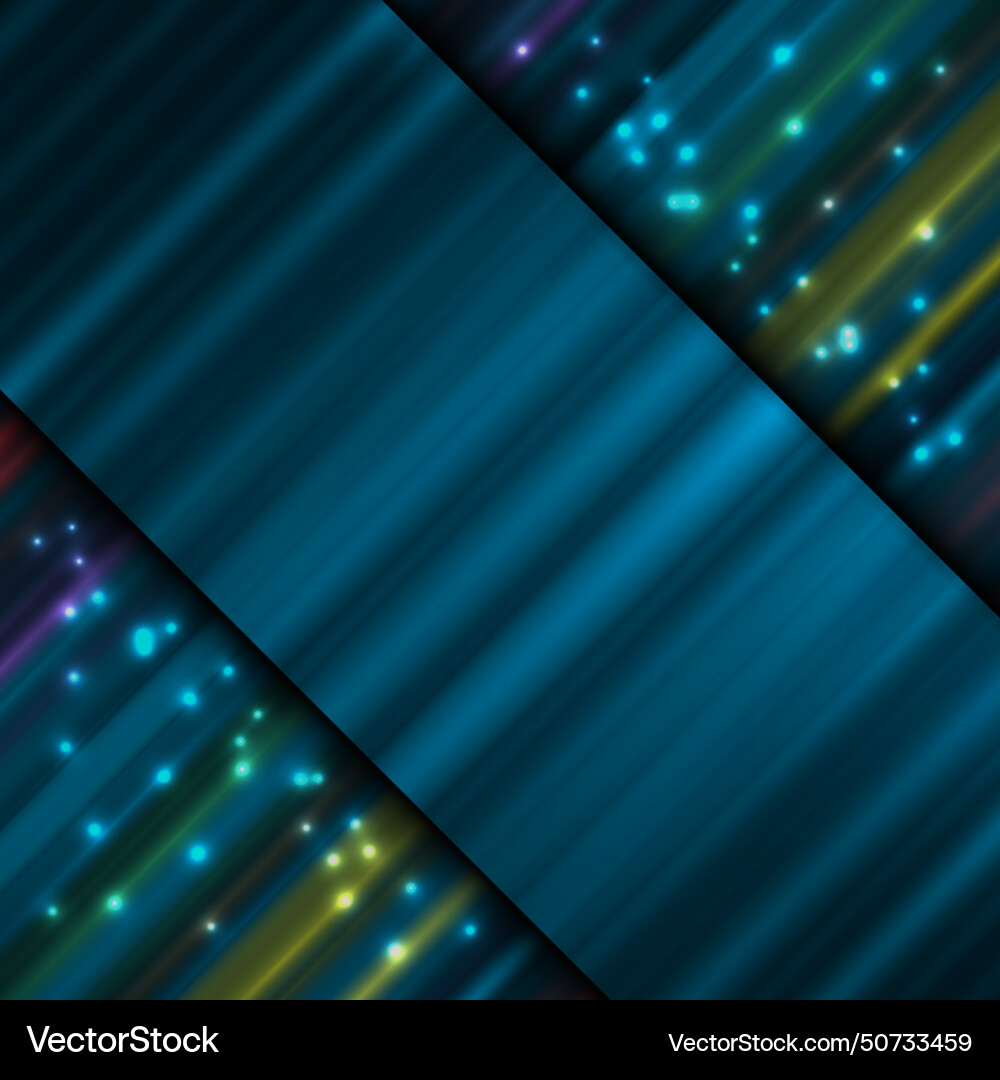 Empty space metal textured place with stars Vector Image