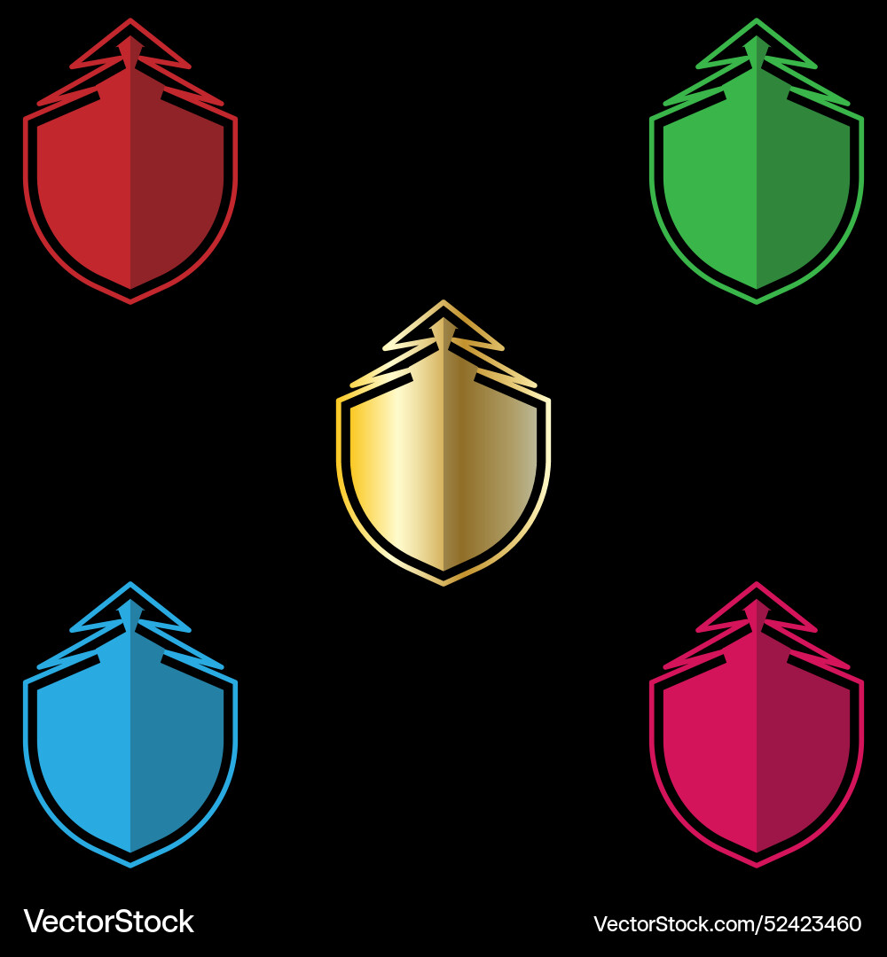 Shield 19 Royalty Free Vector Image - VectorStock