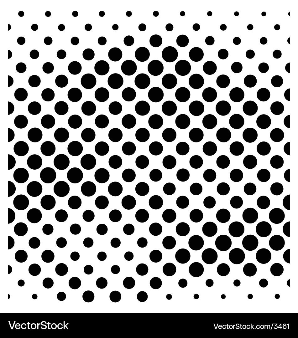 Halftone Dot Pattern Royalty Free Vector Image