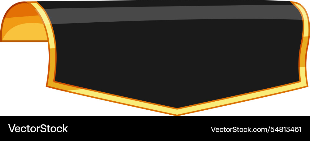 Opulence offer golden luxury cartoon Royalty Free Vector