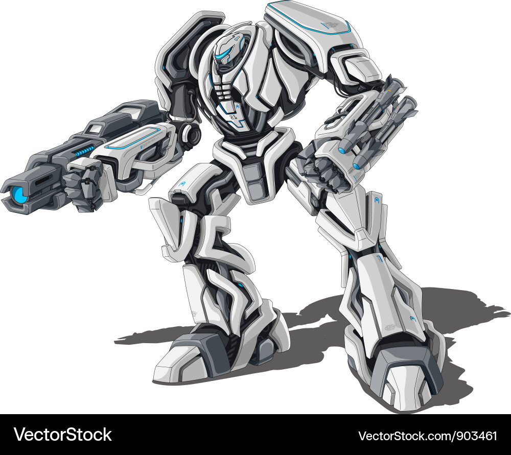 Robot Royalty Free Vector Image - VectorStock