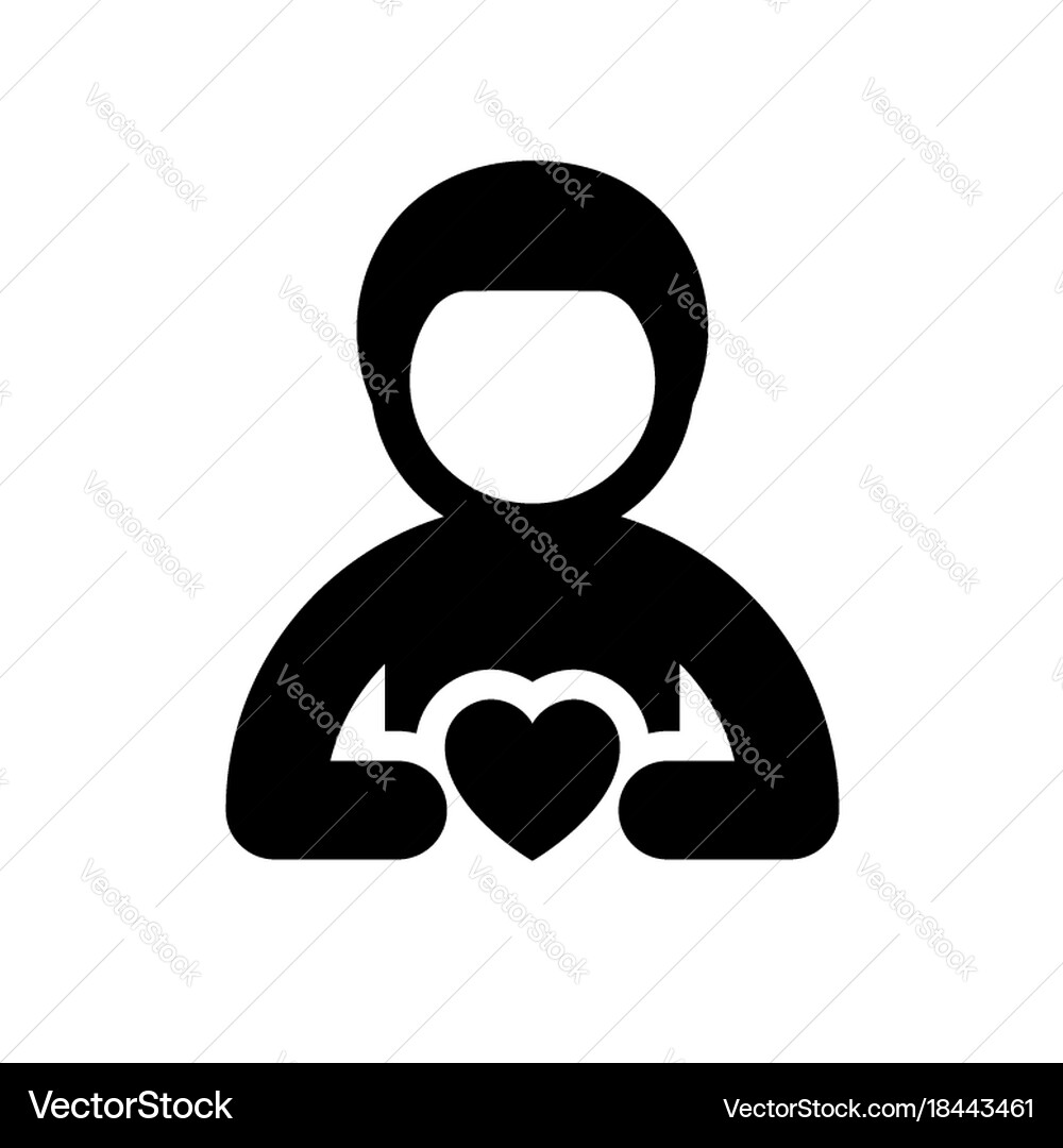 Romantic love symbol Royalty Free Vector Image