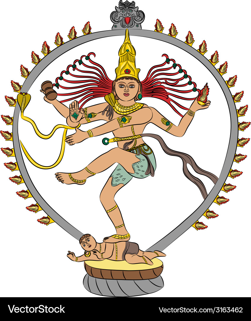 Goddess kali Royalty Free Vector Image - VectorStock