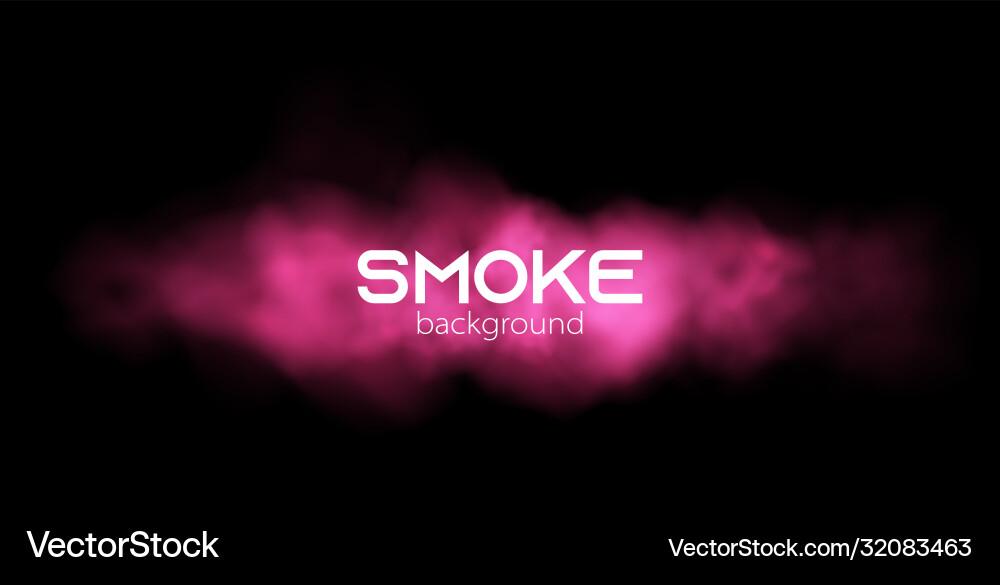 Smoke background abstract design Royalty Free Vector Image