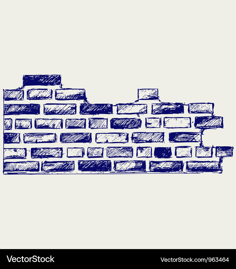 Old bricks Royalty Free Vector Image - VectorStock