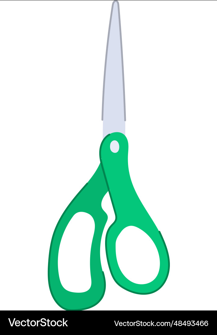 Snip scissor cartoon Royalty Free Vector Image
