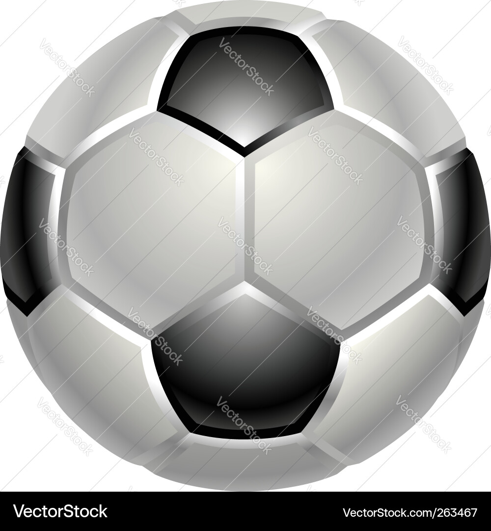 Soccer ball icon Royalty Free Vector Image - VectorStock