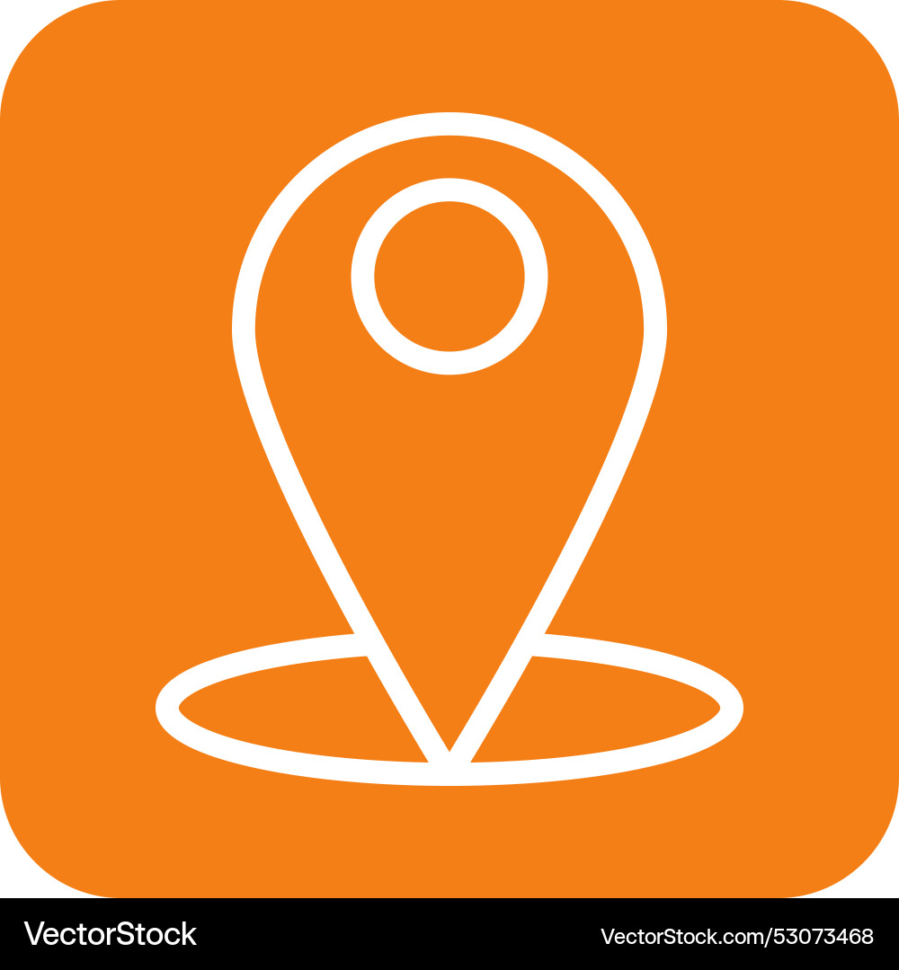 Sport-Standort-Icon Design Lizenzfreies Vektorbild