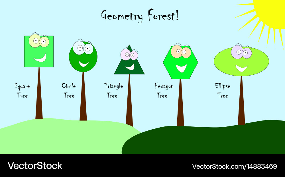 Geometry Pictures Funny Simple Geometry Math Cute Faces Funny Shapes