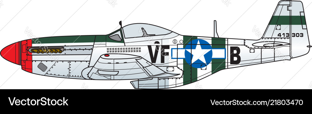 Aircraft color scheme Royalty Free Vector Image