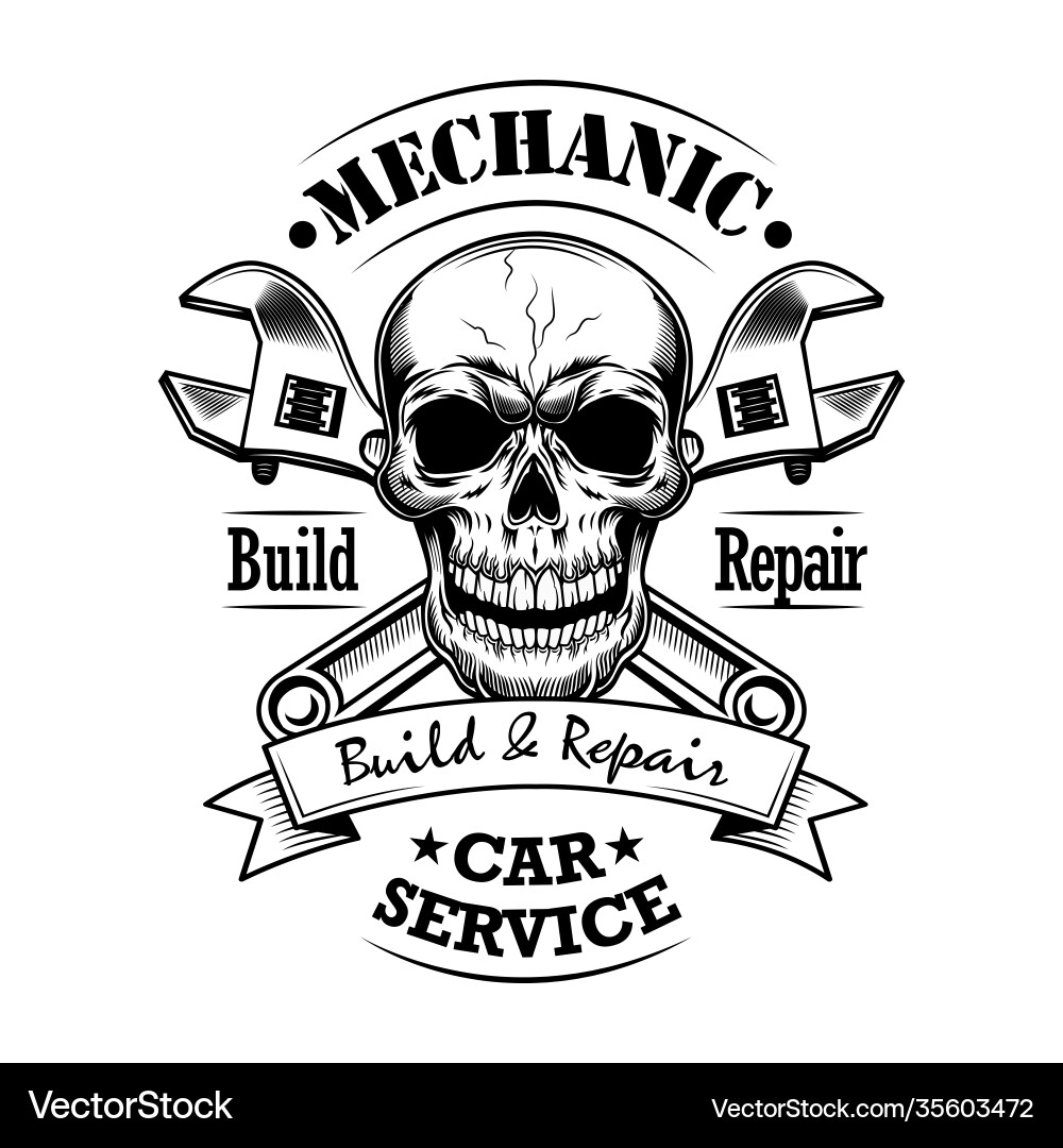 Car mechanic Royalty Free Vector Image - VectorStock