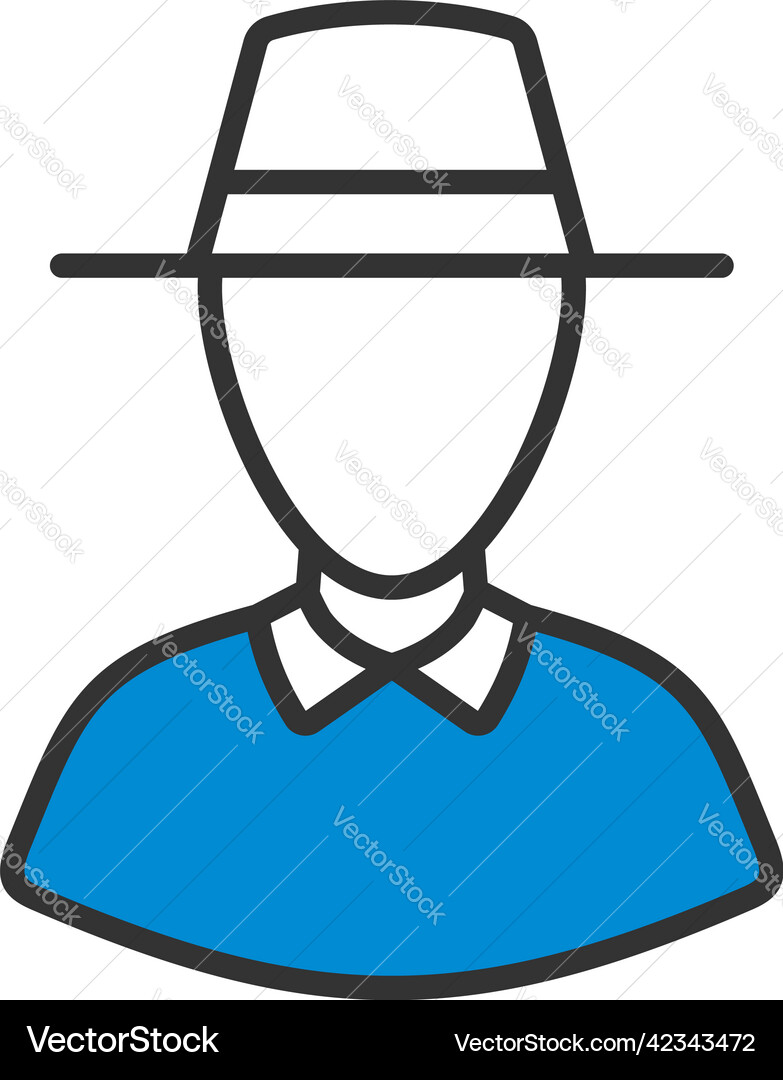 Cricket umpire icon Royalty Free Vector Image - VectorStock