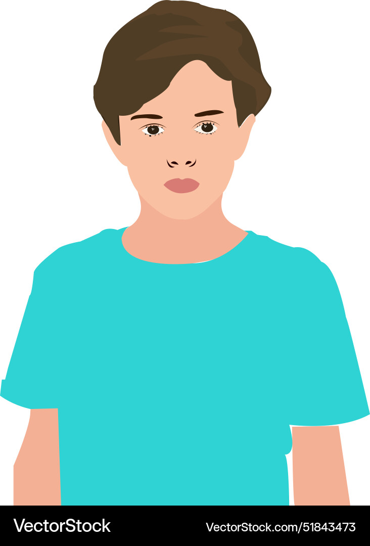 Cute boy Royalty Free Vector Image - VectorStock