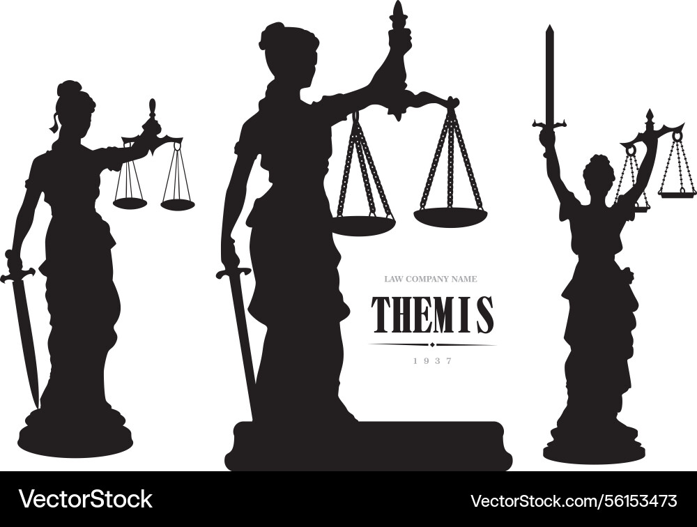 Themis logo Royalty Free Vector Image - VectorStock