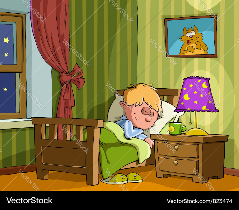 Children bedroom Royalty Free Vector Image - VectorStock